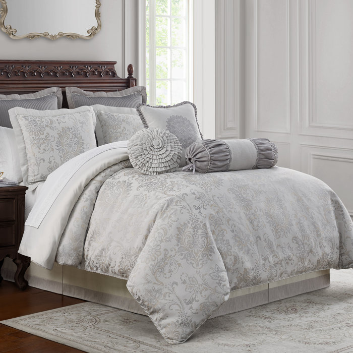Waterford Bedding Waterford Lysander 6 Piece Comforter Set | Wayfair Waterford Bedding Waterford Lysander 6 Piece Comforter Set | Wayfair
